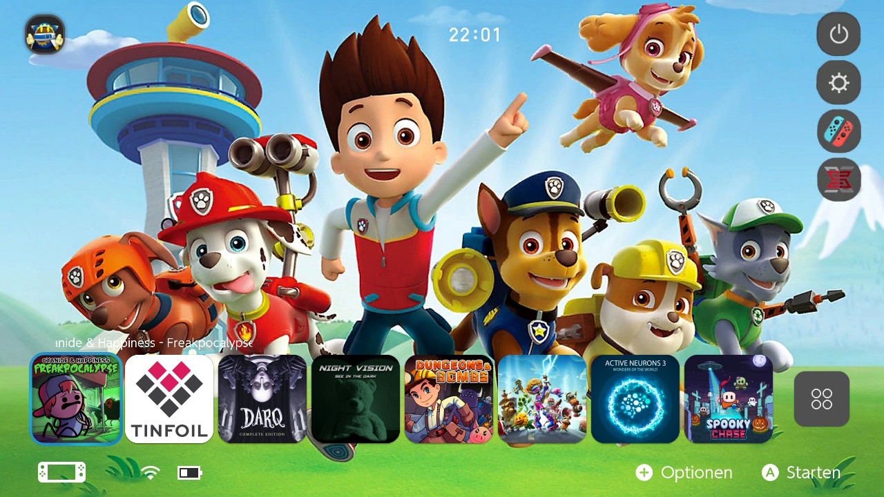 Paw Patrol Sx Home Menu Themes Themezer